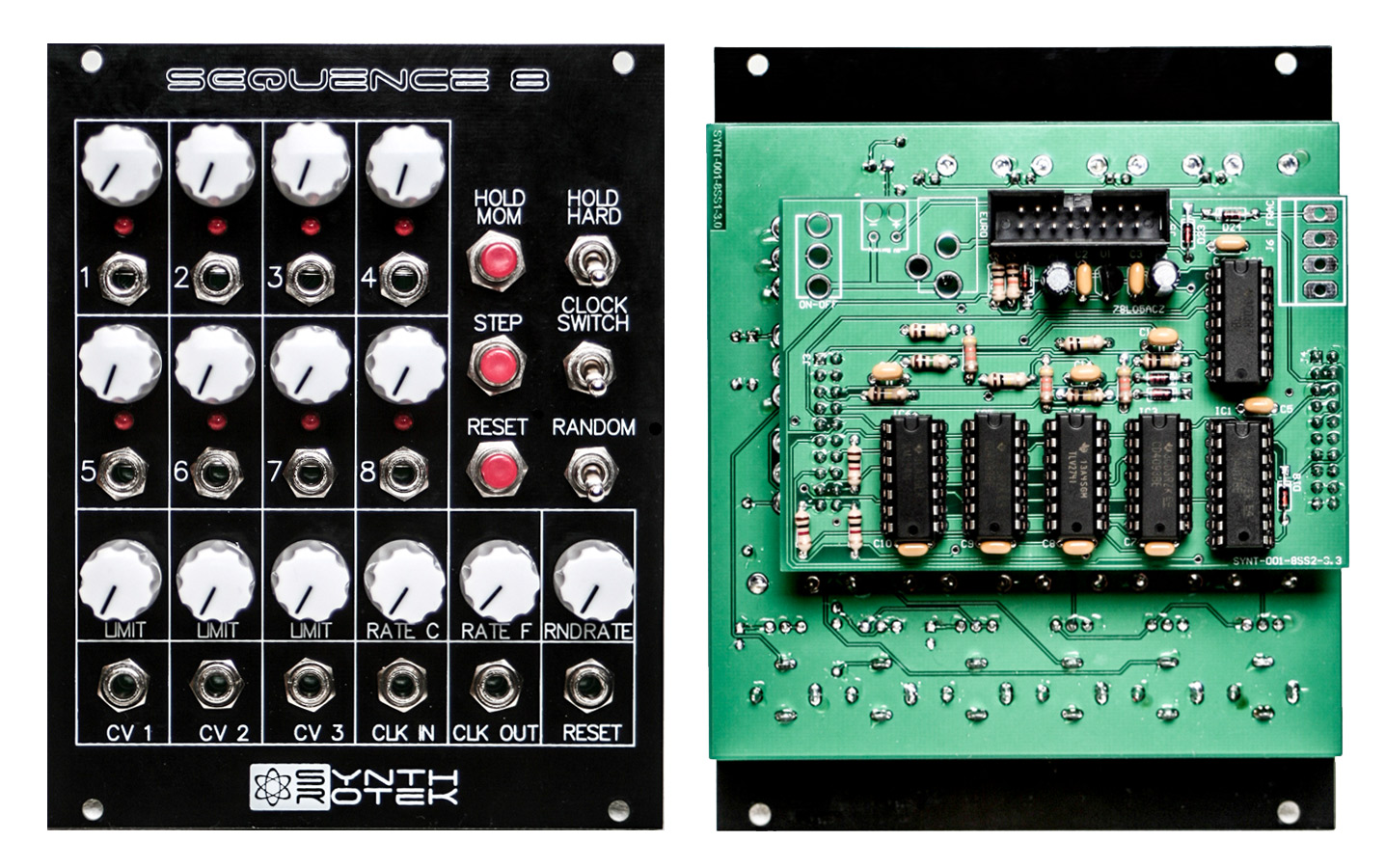  Sequence 8 Eurorack 9V Battery Powered 8 Step Analog Sequencer