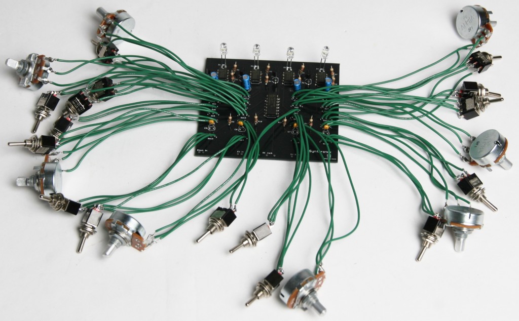 Mega Drone Synth w. CV & Clock Inputs Assembly Instructions | Synthrotek