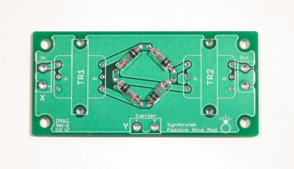 Passive Ring Modulator Assembly Instructions | Synthrotek