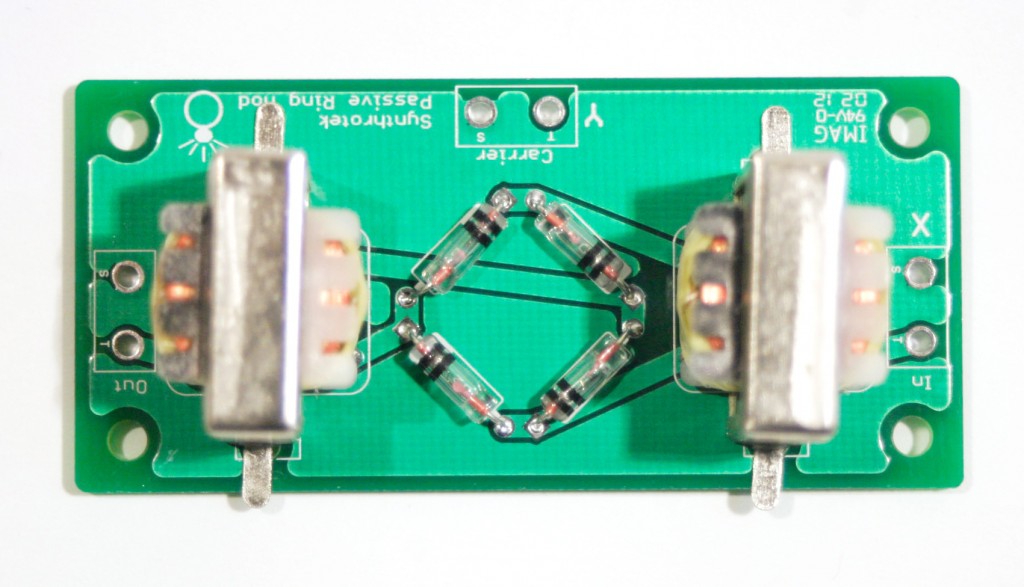 Passive Ring Modulator Assembly Instructions | Synthrotek