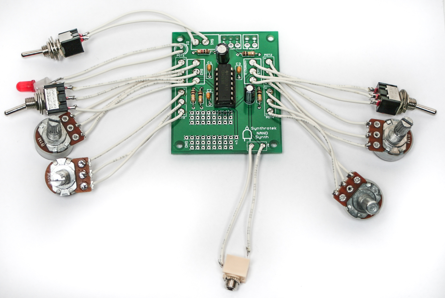 4093 Chaos NAND Synth Assembly Instructions – Synthrotek