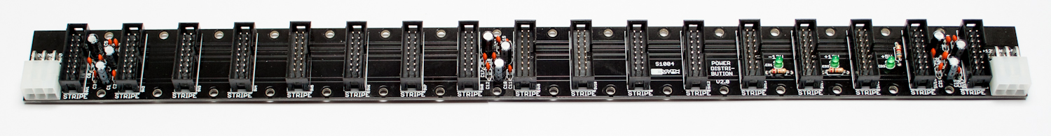 Noise Filtering Power Distribution Board Assembly Instructions – Synthrotek