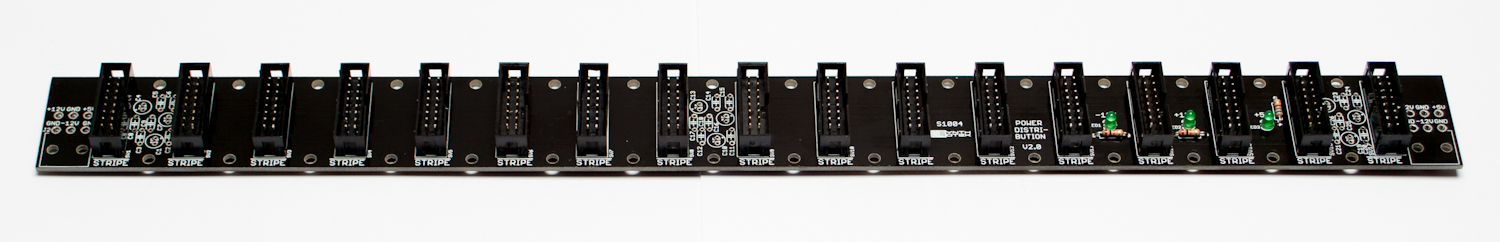 Noise Filtering Power Distribution Board Assembly Instructions – Synthrotek
