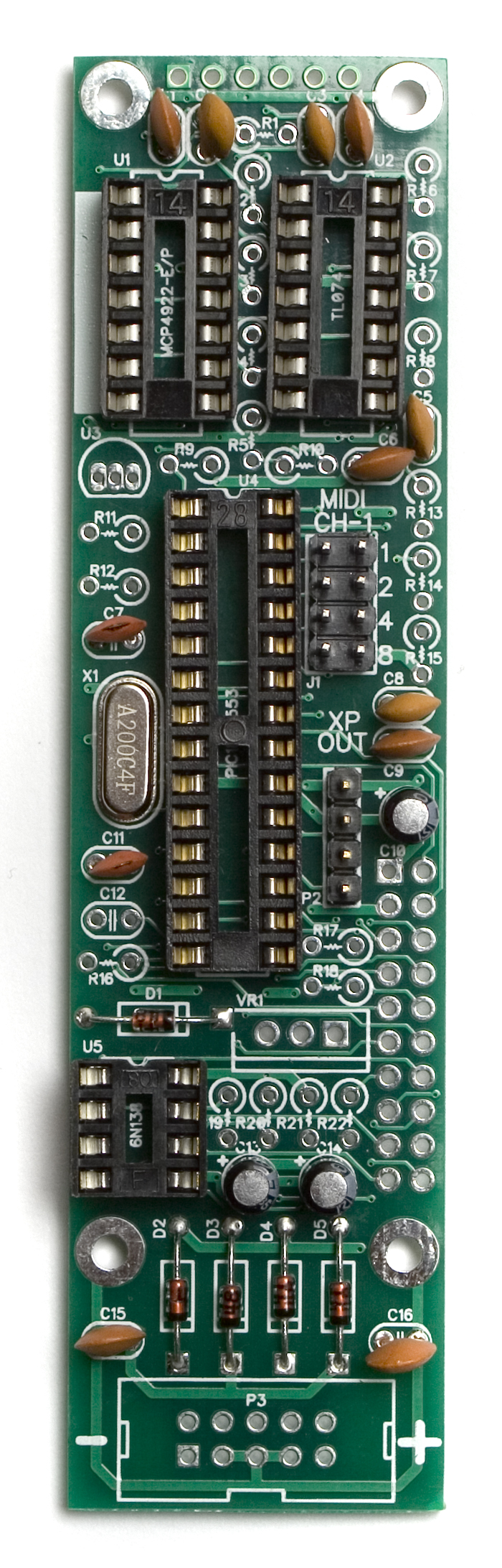 MST Midi to CV Converter Assembly Instructions | Synthrotek