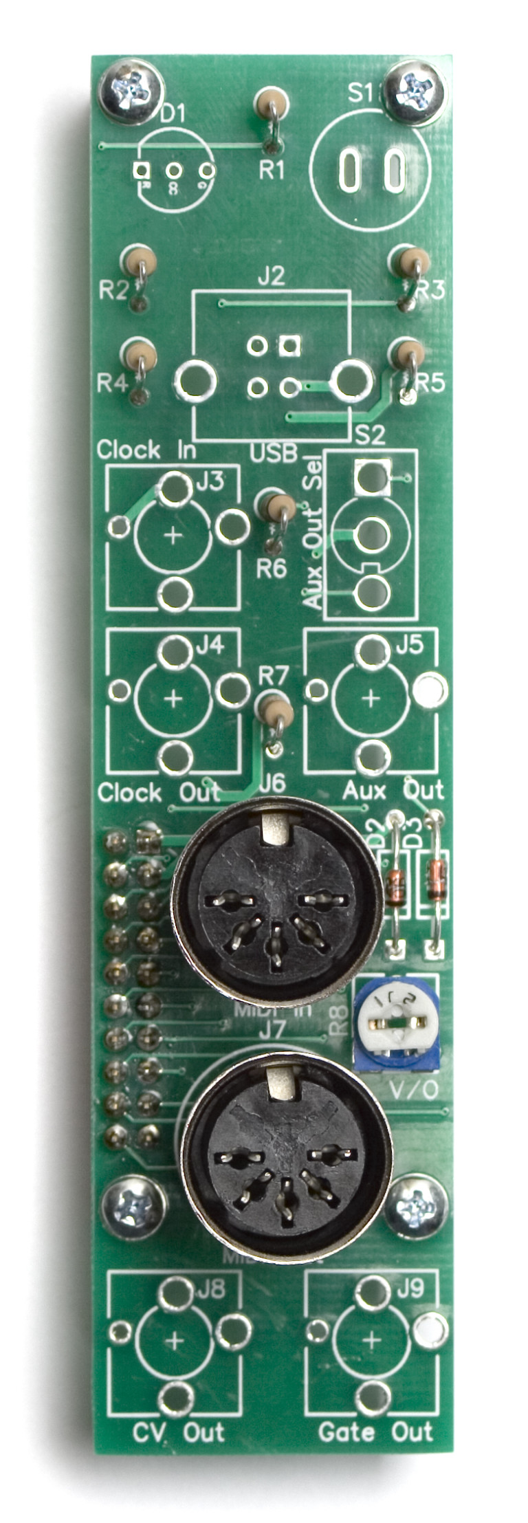 MST Midi to CV Converter Assembly Instructions | Synthrotek