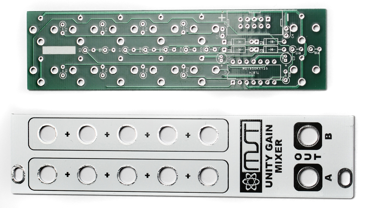 MST Unity Gain Mixer Assembly Instructions | Synthrotek
