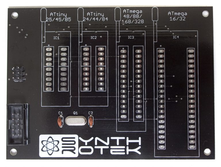 AVR Programming Interface Assembly Instructions | Synthrotek