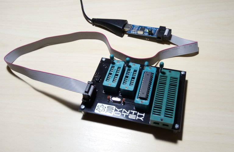 AVR Programming Interface Assembly Instructions | Synthrotek