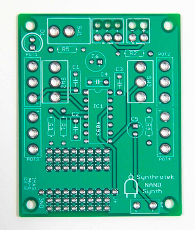 4093 Chaos NAND Synth – Synthrotek