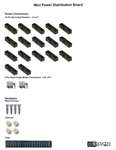 Mini Power Distribution Board Assembly Instructions – Synthrotek