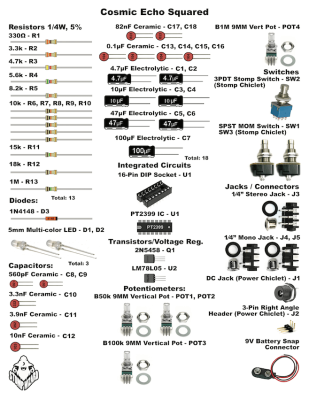 Cosmic Echo Squared – Stomp Wizard Assembly Instructions – Synthrotek